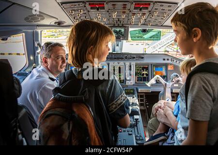 a pilot before entering the cockpit Stock Photo - Alamy