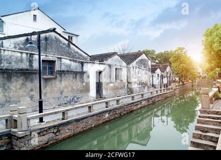 Pingjiang Road is the most complete historical district and is the ...