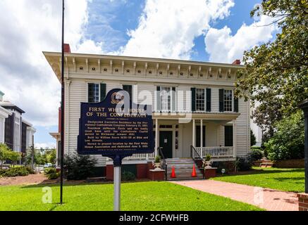 The First White House of the Confederacy was the residence of President ...