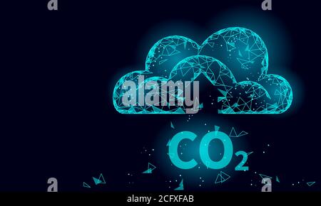 Carbon dioxide (CO2) molecule. Greenhouse gas. Skeletal formula Stock Vector Image & Art - Alamy