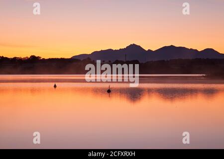 geography / travel, Germany, Bavaria, Uffing at Staffelsee (Lake ...