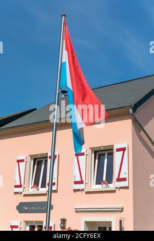 Europe, Luxembourg, Canton of Redange, Saeul, Church of the Assumption ...
