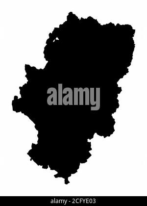 map of Aragon autonomous community of Spain and location on Spanish map ...