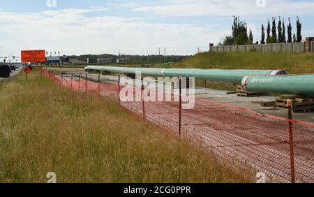 Pipeline Right of Way Stock Photo - Alamy