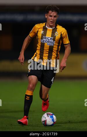 Abbey Stadium, Cambridge, Cambridgeshire, UK. 8th Sep, 2020. EFL Trophy ...