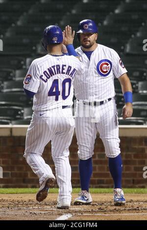 Chicago Cubs' Kyle Schwarber against the San Francisco Giants during a ...