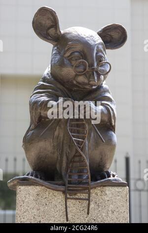 Monument to the laboratory mouse is a sculpture in the city of ...