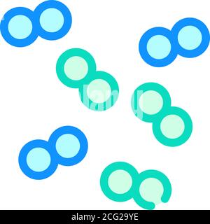 pneumococcus infection line icon vector isolated illustration Stock ...