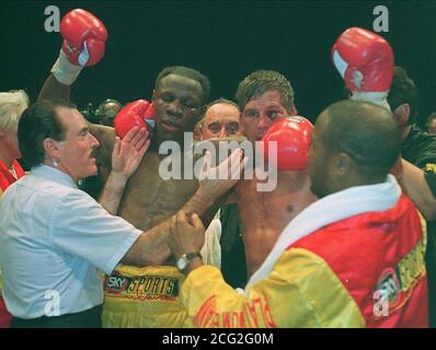 Boxing - Henry Wharton v Chris Eubank - G-Mex, Manchester. Henry ...