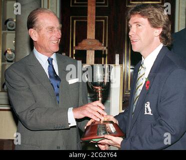 The Duke of Edinburgh, who is patron and twelfth man for the Lord's ...