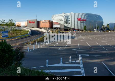 Vélizy-Villacoublay, France - July 19, 2020: Exterior view of Westfield ...