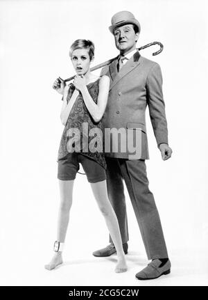 THE NEW AVENGERS PATRICK MACNEE as John Steed, JOANNA LUMLEY as Purdey ...