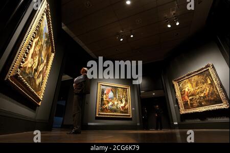 Diana and Callisto by Titian Stock Photo - Alamy
