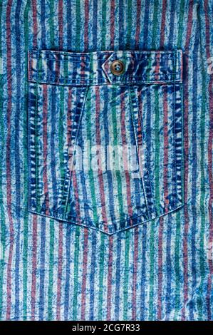 Blue washed faded jeans texture with seams, clasps, buttons and rivets ...