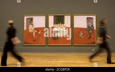 Francis Bacon's 'Two Figures Lying on a Bed with Attendents' 1968 ...