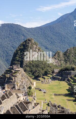 Machu Picchu in central Peru Stock Photo - Alamy