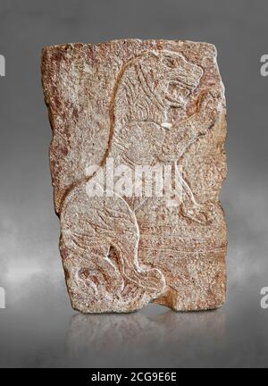 Relief carving from the Tell Halaf, (Iron Age city in NE Syria, c1200 ...