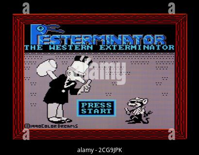 Pesterminator - Nintendo Entertainment System - NES Videogame - Editorial use only Stock Photo ...