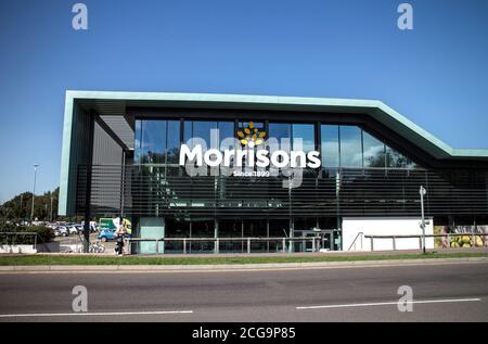 Morrisons supermarket, Leamington Spa, UK Stock Photo - Alamy
