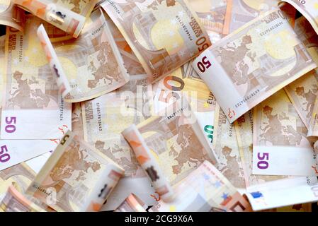 EUR European Union money. EURO money European Currency Stock Photo - Alamy