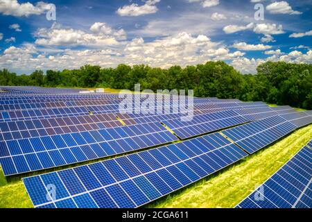 Solar farm - Lapeer Turrill Solar Plant, DTE Energy, Lapeer, Michigan ...
