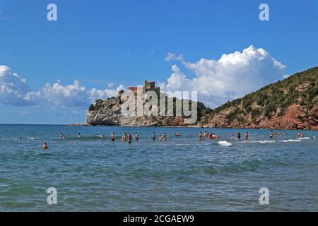 "LE ROCCHETTE" BEACH Stock Photo - Alamy