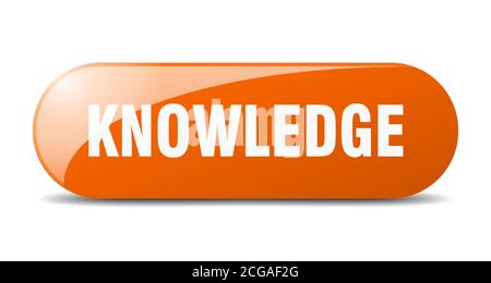 knowledge button. rounded glass sign. sticker. banner Stock Vector ...