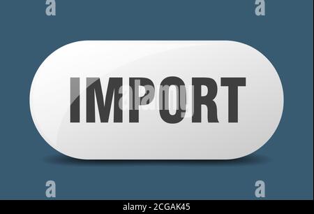 import button. rounded glass sign. sticker. banner Stock Vector Image ...