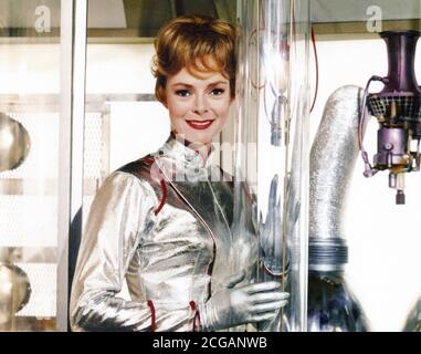 LOST IN SPACE CBS TV series 1965-68. From left: June Lockhart,Mark ...