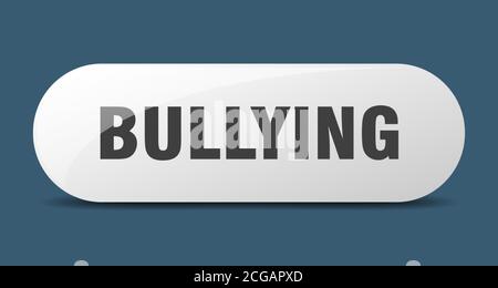 bullying button. rounded glass sign. sticker. banner Stock Vector Image ...