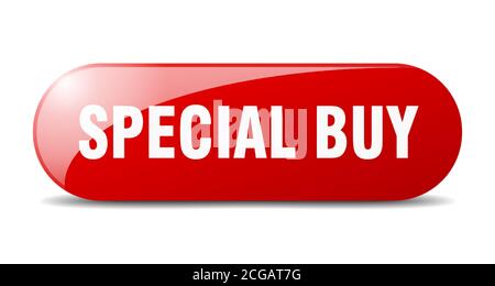 special buy button. rounded glass sign. sticker. banner Stock Vector ...
