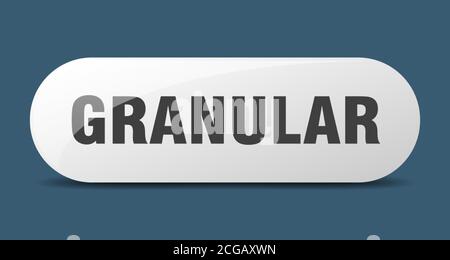 granular button. rounded glass sign. sticker. banner Stock Vector Image & Art - Alamy