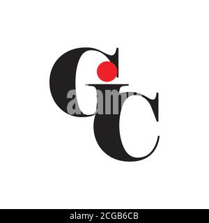 letter gic simple geometric logo vector Stock Vector Image & Art - Alamy