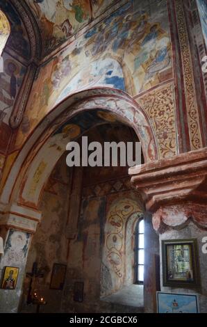 Georgia Republic - Inside Gelati Monastery Chapel Stock Photo - Alamy