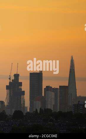 Houses on Autumnal Street , London England (Image has been edited for ...