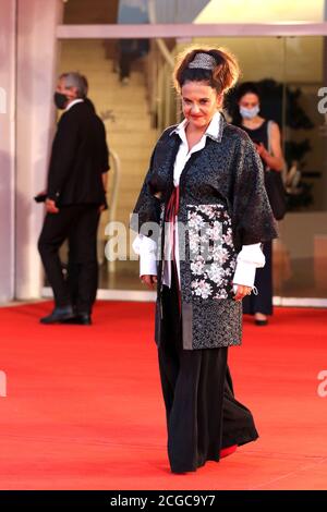 Emma Dante walks the red carpet ahead of the movie ''Le Sorelle ...