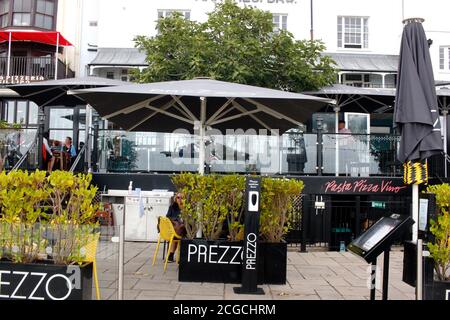 Prezzo Italian Restaurant in Broadstairs, Kent, England Stock Photo - Alamy