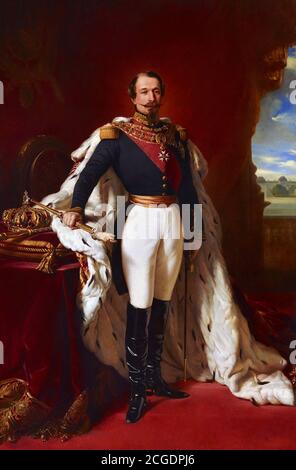 Napoleon III after Franz Xaver Winterhalter, oil on canvas, 1855 ...