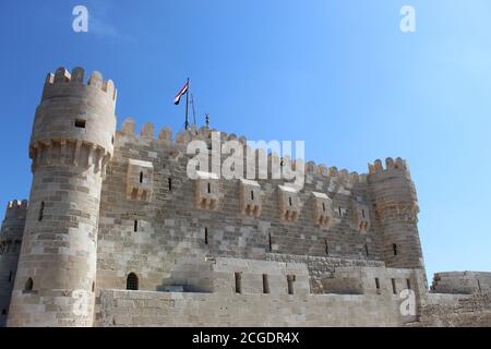 The lighthouse at Alexandria, Egypt was built in the 3rd century BC ...