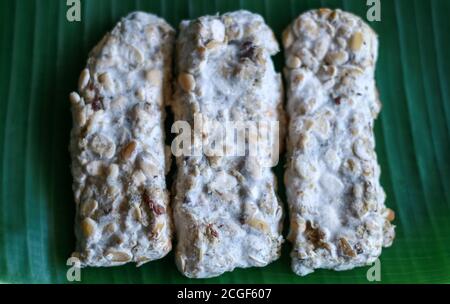 Red oncom. Oncom is one of the traditional staple foods of West Javan ...