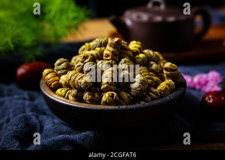 Medicinal herbs caulis dendrobii Stock Photo - Alamy