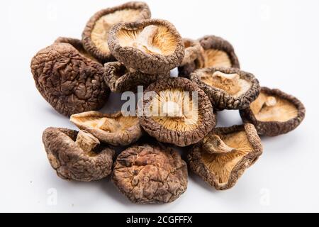 Xianggu mushroom dry Stock Photo - Alamy