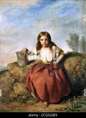 Peele John Thomas - the Young Water Carrier Stock Photo - Alamy
