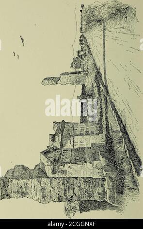 The tomb of Priscilla erected in Rome on the Appian Way ,cilindrical ...