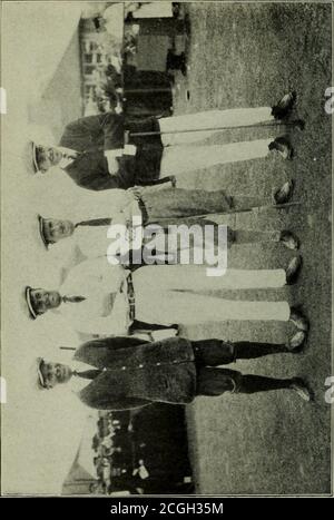 . Chick Evans' golf book . Photo by Pietzcker, St. Louis. This position ...