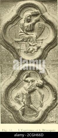 Vertus cardinales et théologales. La Remise des Décrétales au pape ...