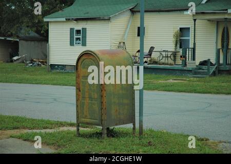 Post office relay box Stock Photo - Alamy