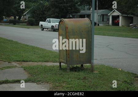 Post office relay box Stock Photo - Alamy