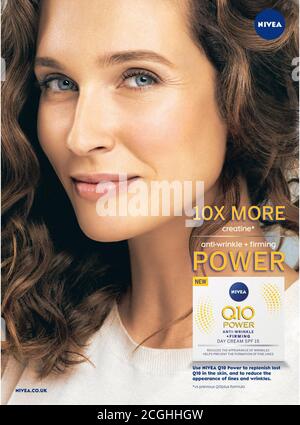 2010s UK Nivea Magazine Advert Stock Photo - Alamy