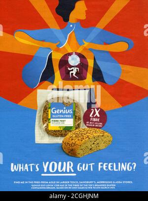 2010s UK Genius Magazine Advert Stock Photo - Alamy